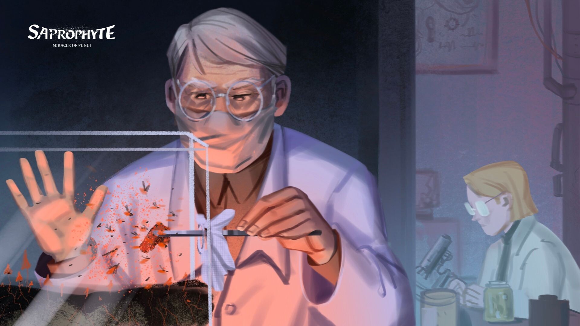 THAIKAN - [Art Thesis] Concept Art for Animation "Saprophyte" - Key Scene