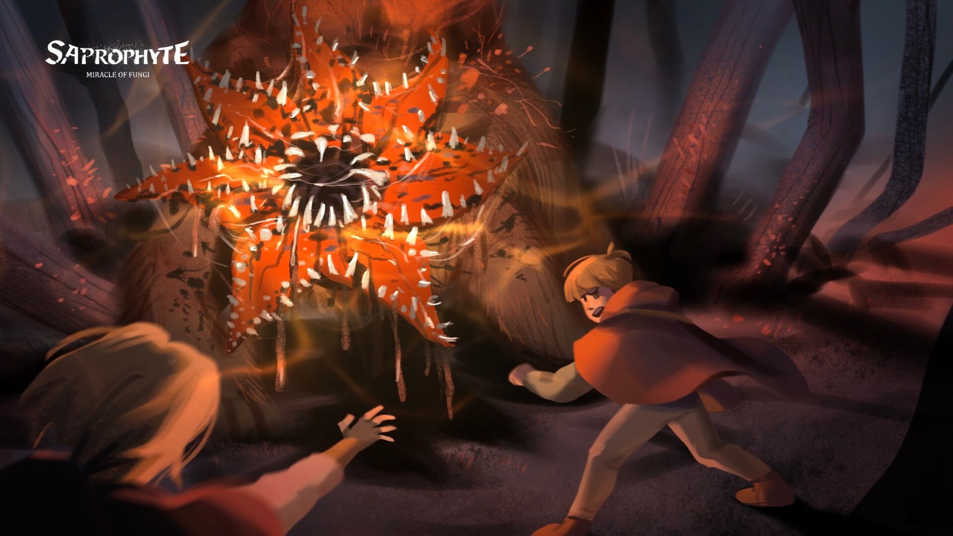 THAIKAN - [Art Thesis] Concept Art for Animation "Saprophyte" - Key Scene