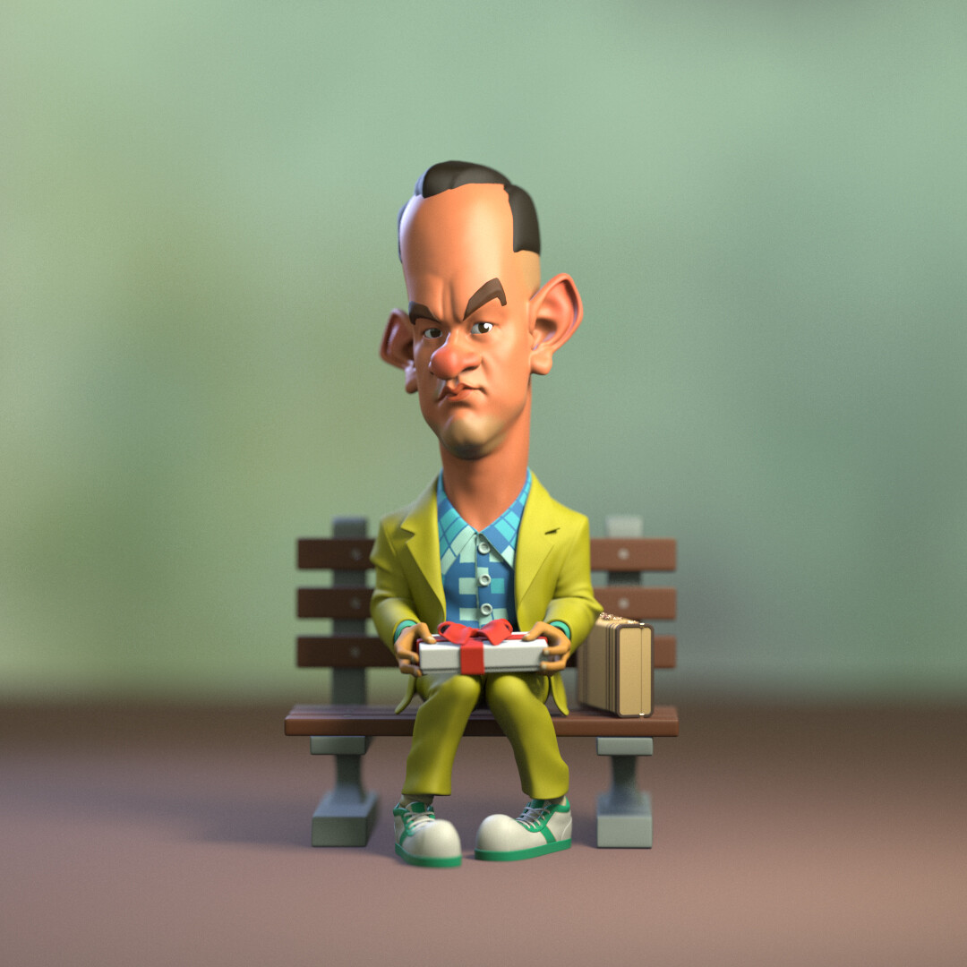 ArtStation - Forrest Gump