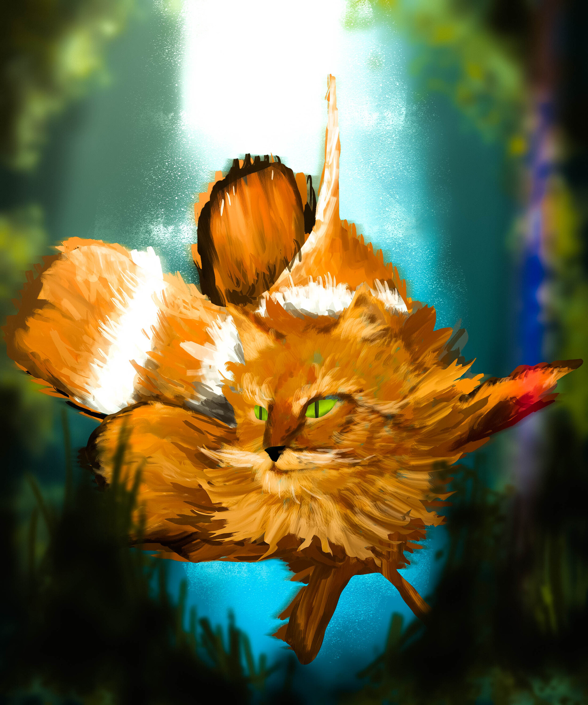 ArtStation - Catfish/Clowncat