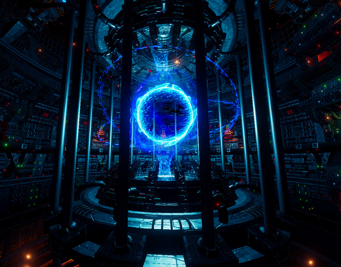 Elizabeth Zhytkova - Reactor on a space station.