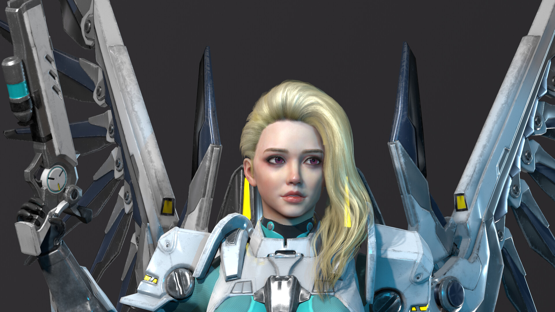 ArtStation - SF Gunner 3D art