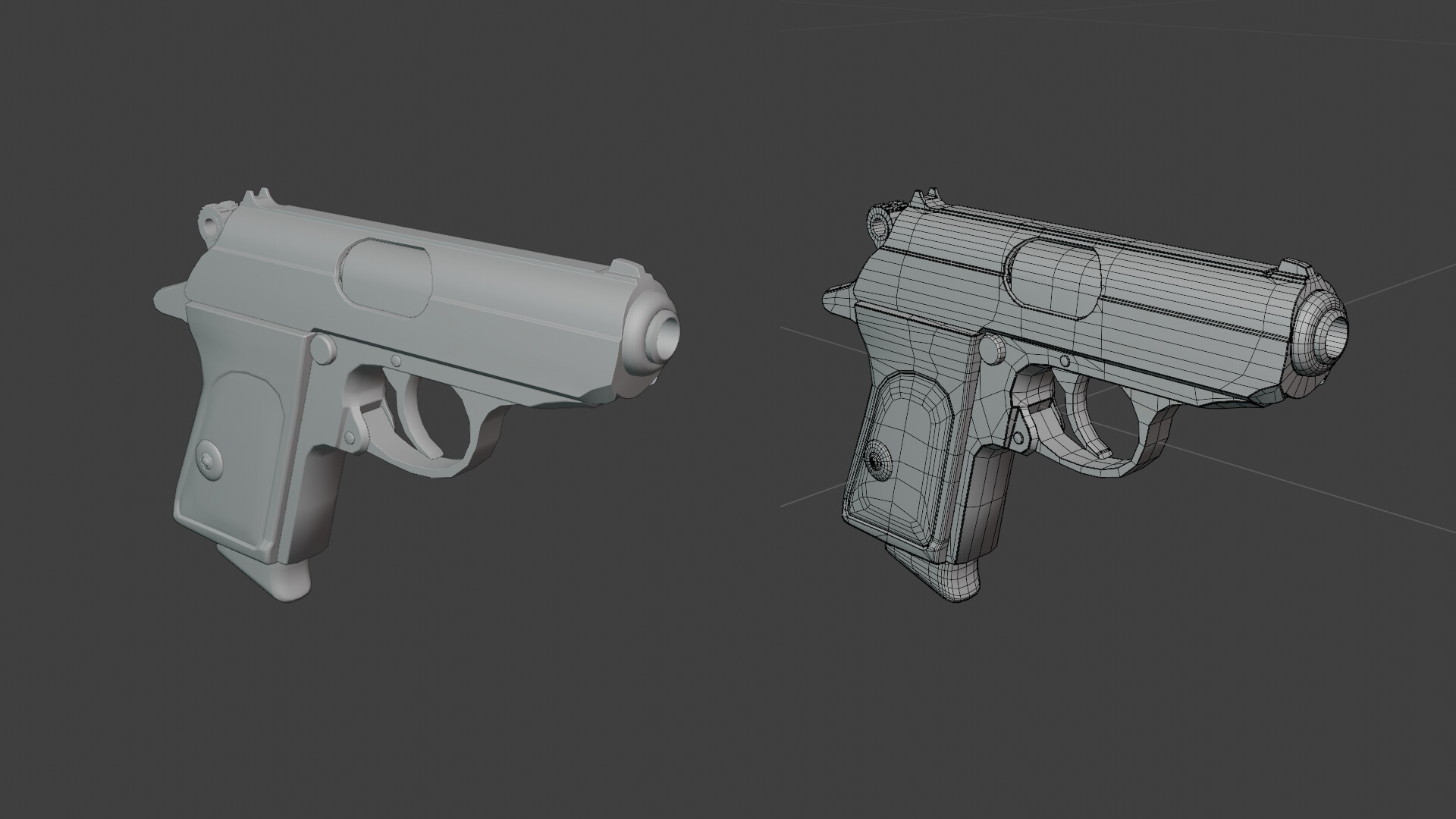 ArtStation - Walther PPK 3D model