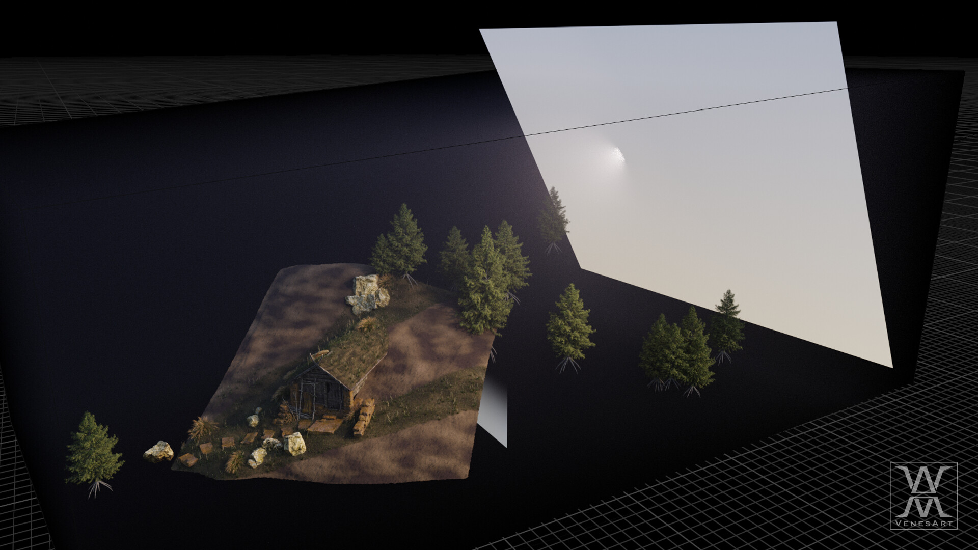 Kamil Wojak - Forest Cabin