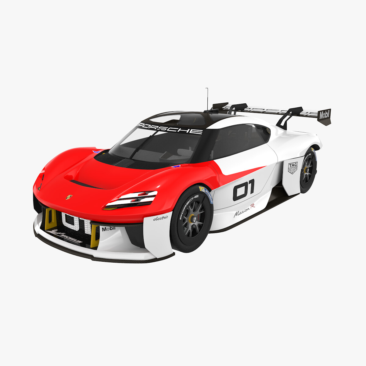 ArtStation - 3D model Porsche Mission R GT4