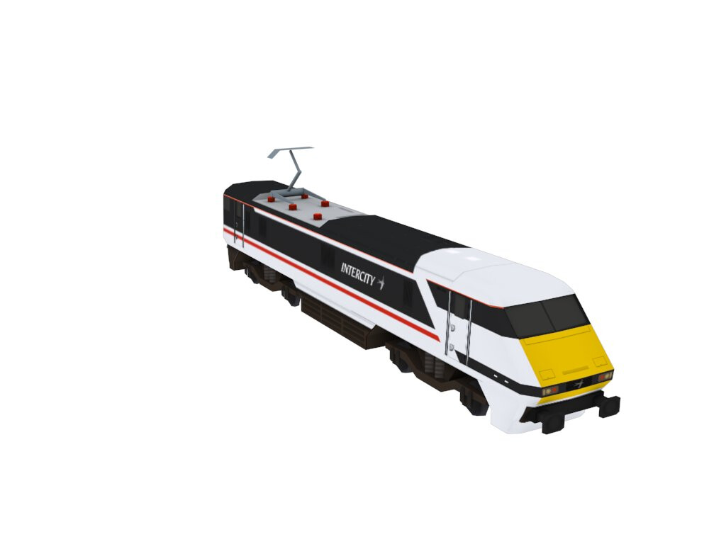 ArtStation - BR Class 91 locomotive (low poly)