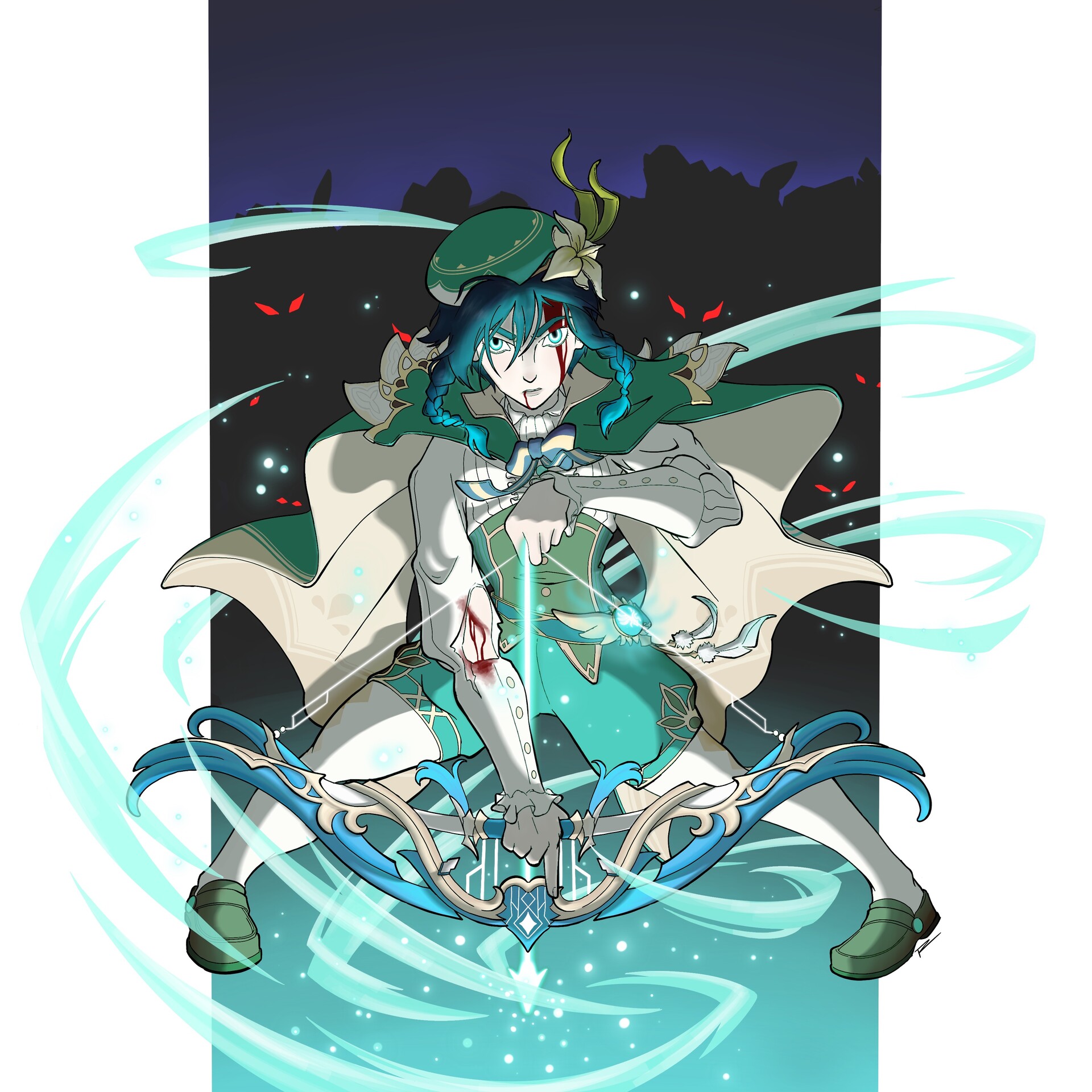 ArtStation - Venti fan art