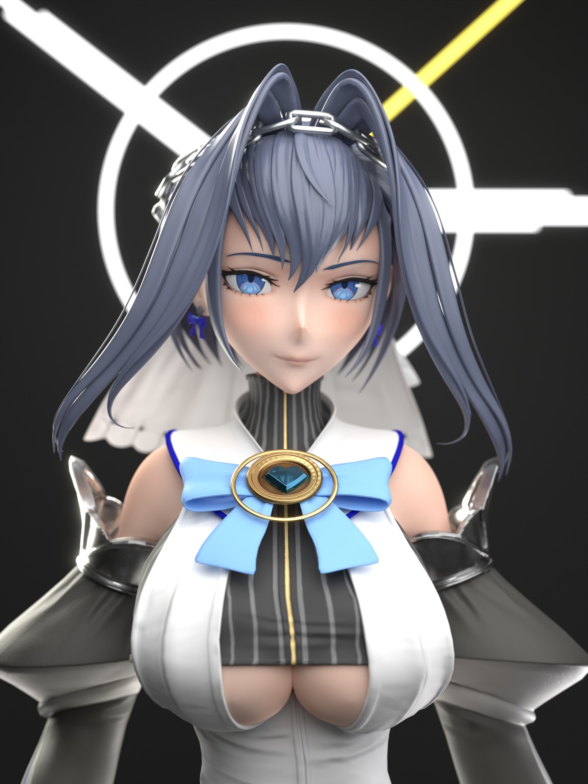 Zenya_ChanJun Park - Fan art - Ouro Kronii