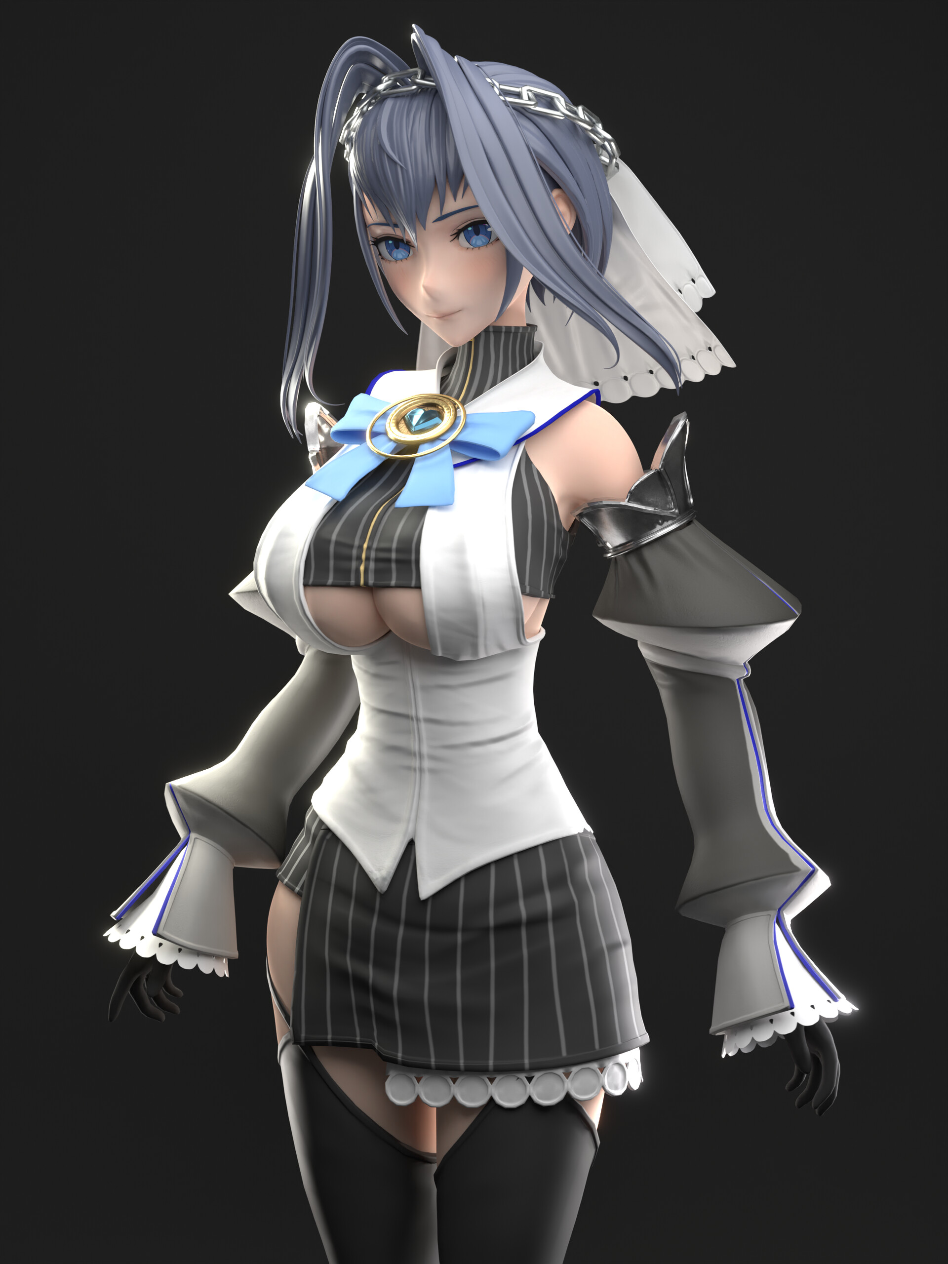 Zenya_ChanJun Park - Fan art - Ouro Kronii