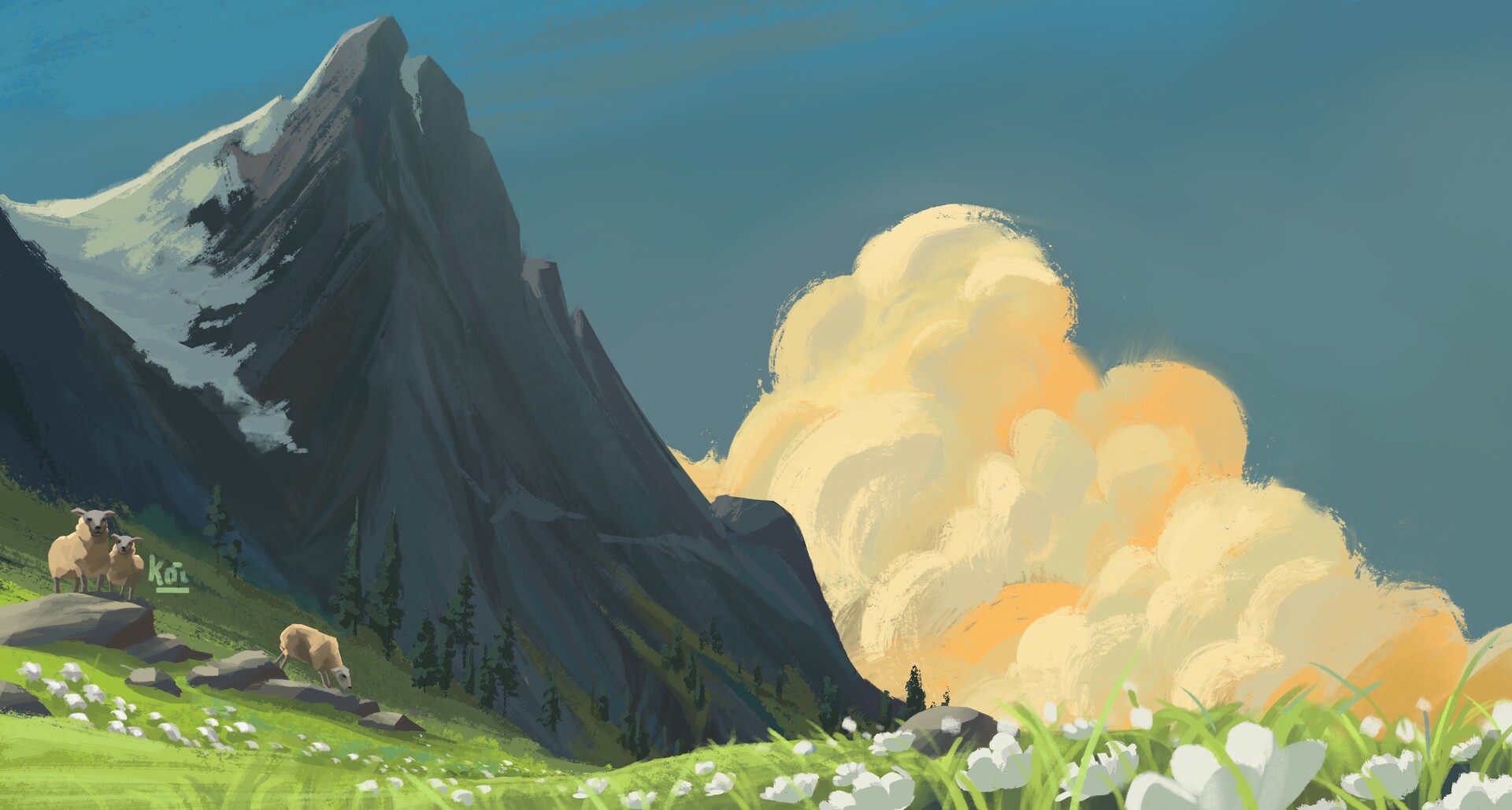 ArtStation - Mountains