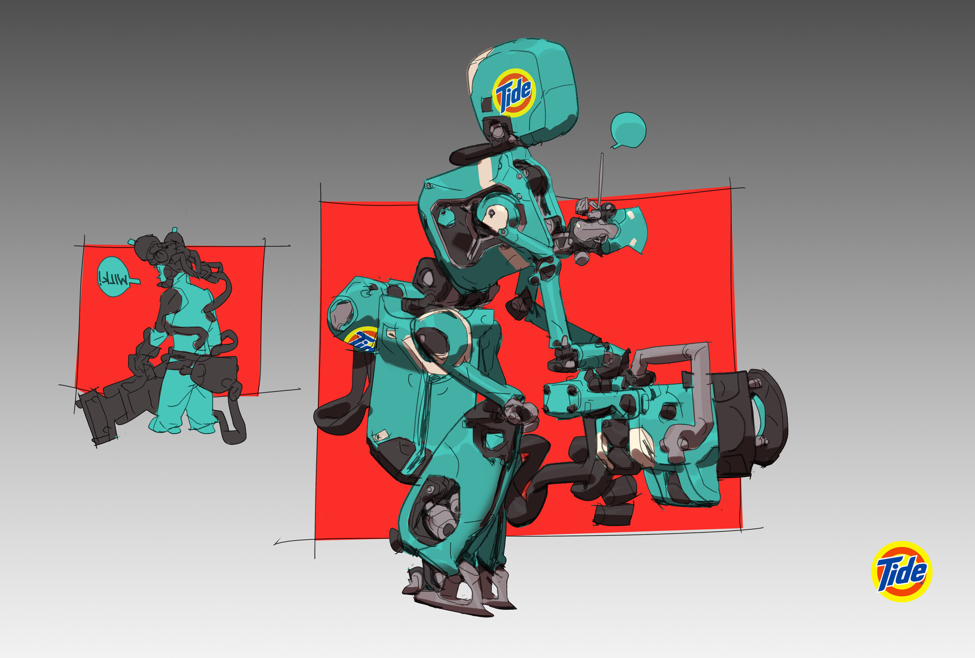 ArtStation - Cleaning machine