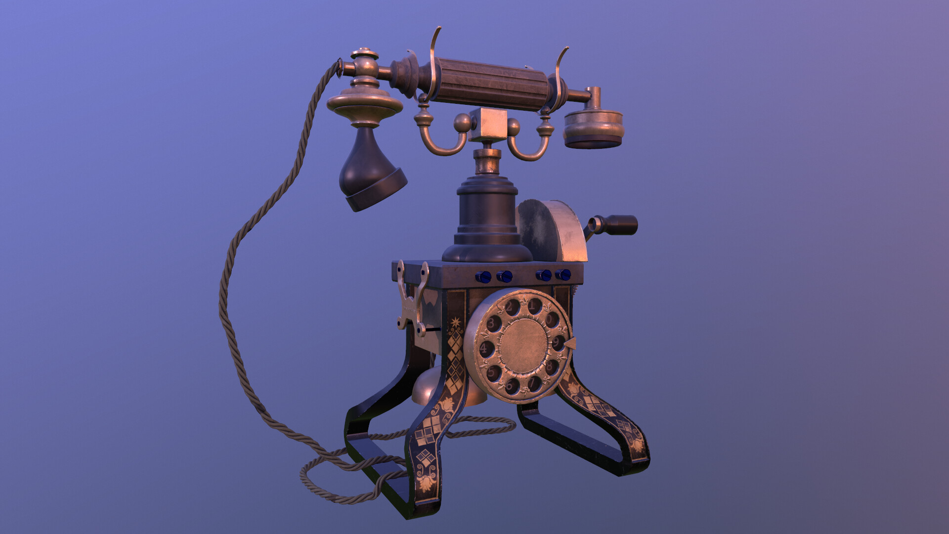 ArtStation - Rotary Phone