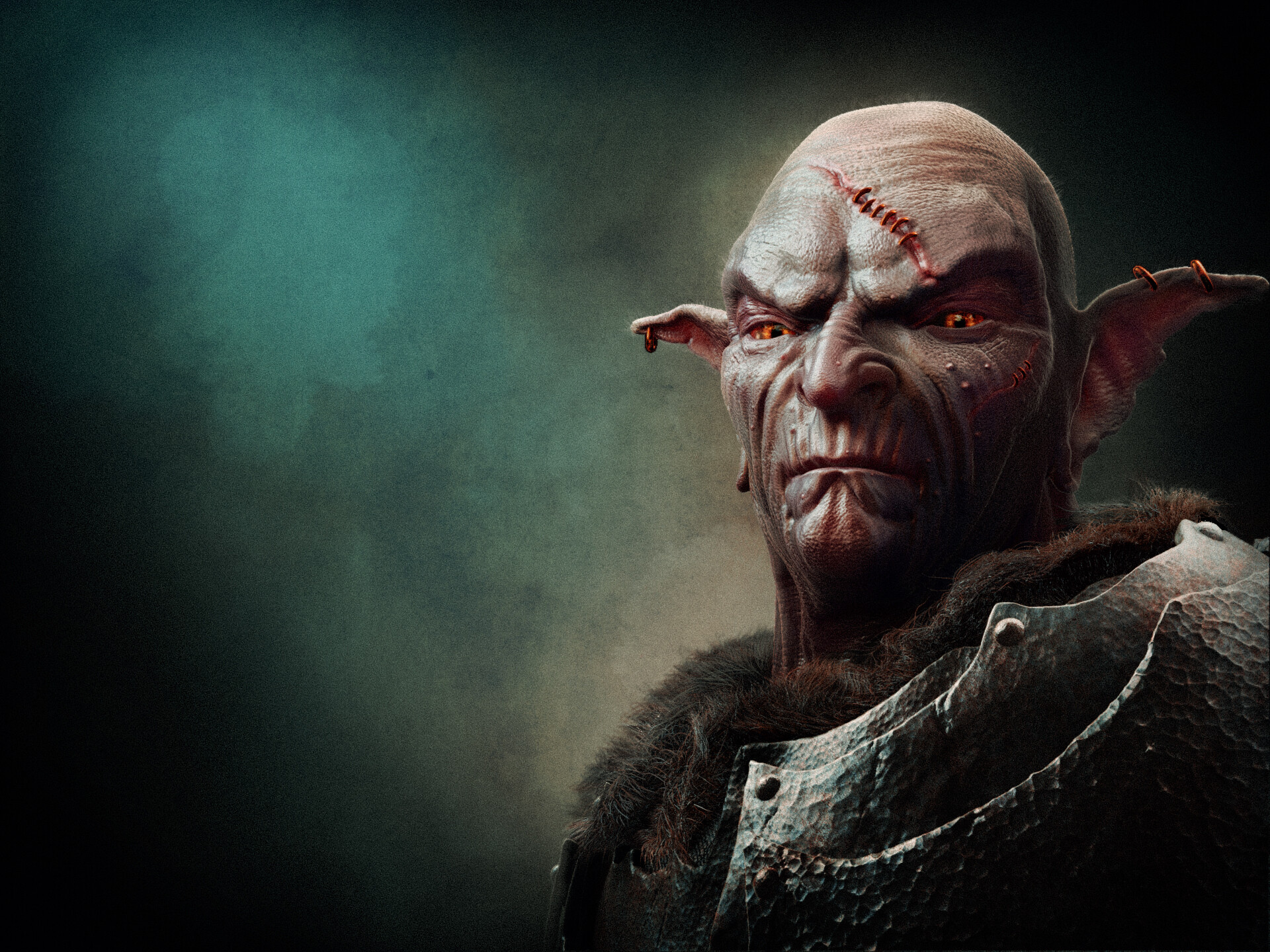 ArtStation - Orc commander