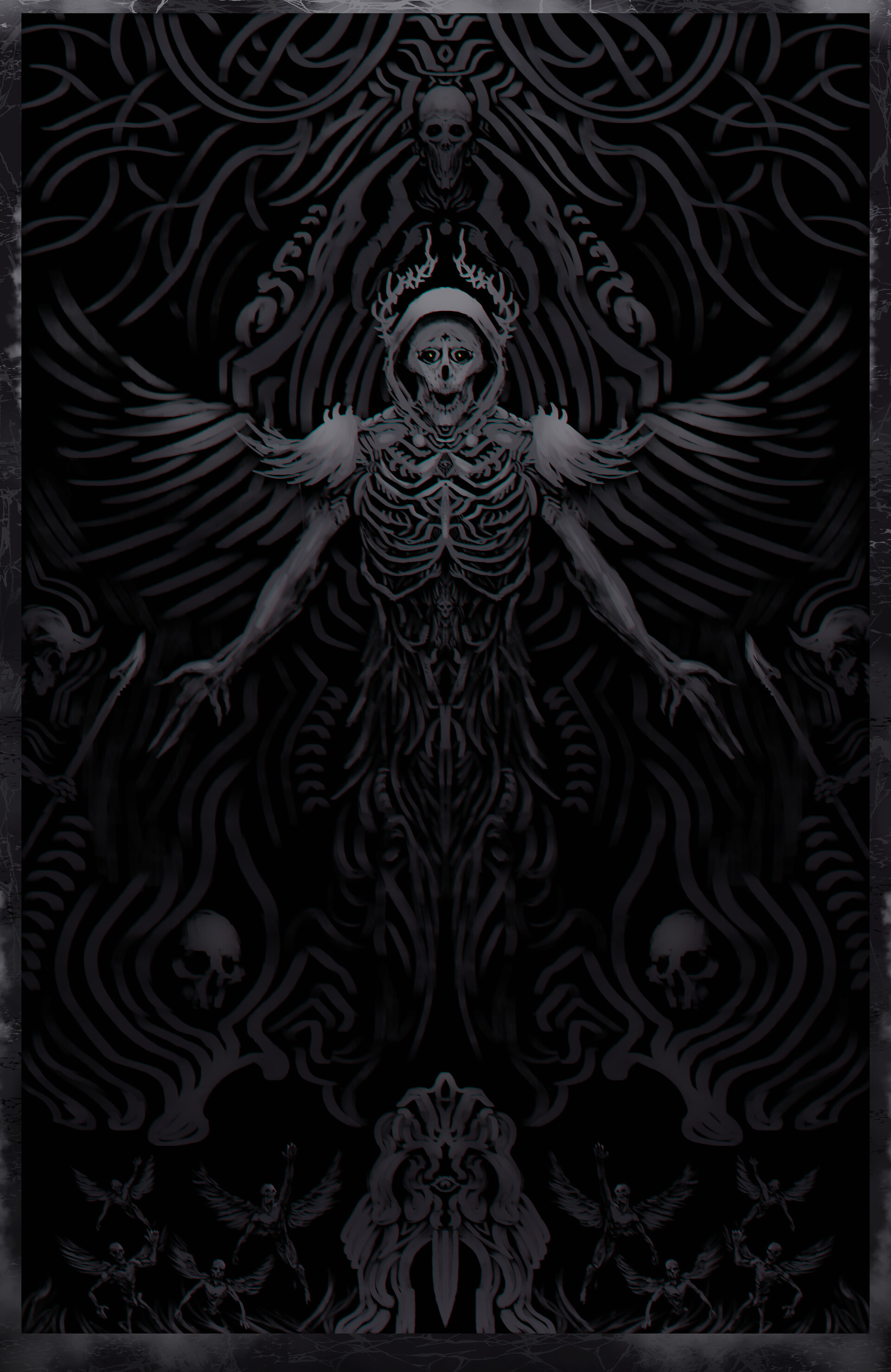 ArtStation - Fallen Angel Pillar | Babylon