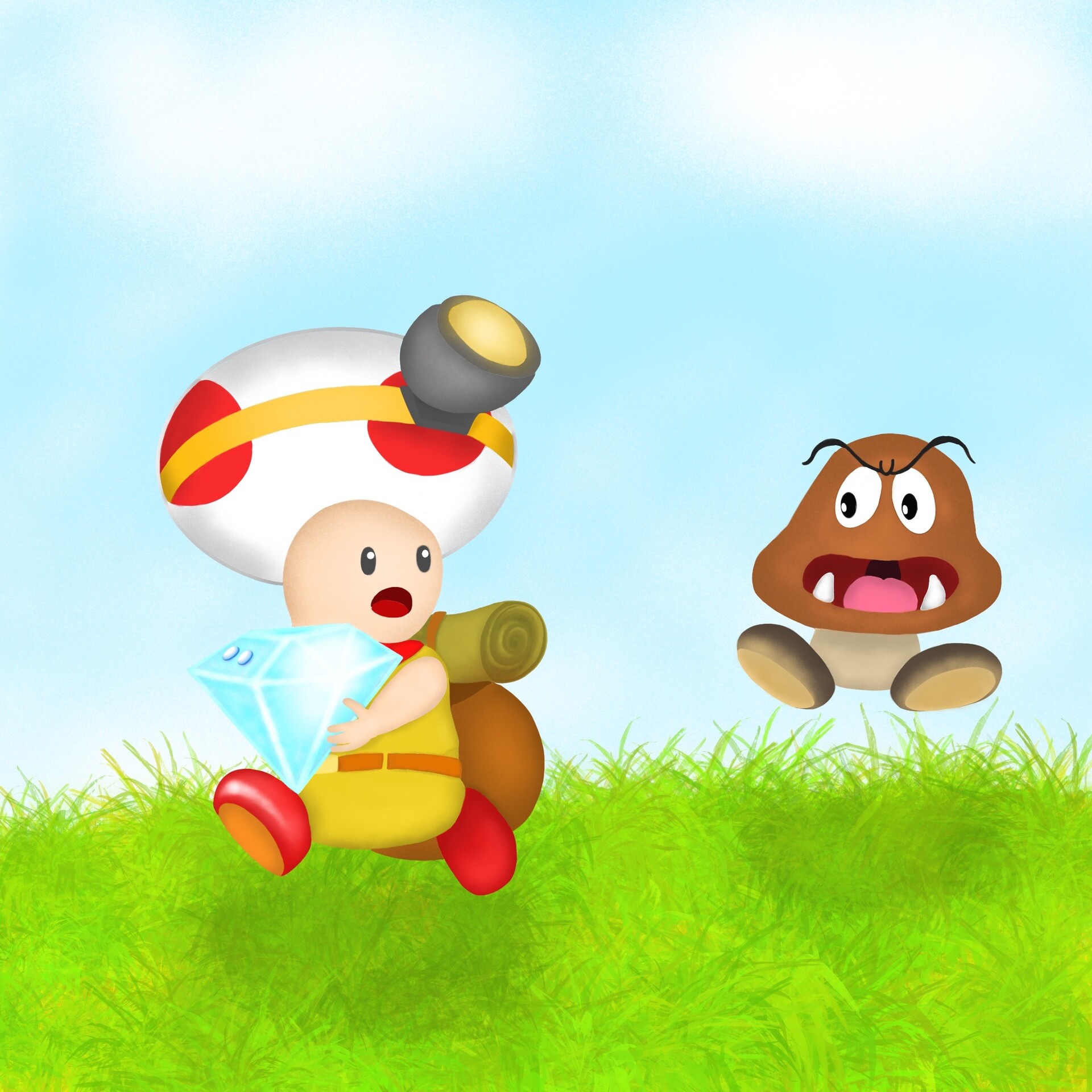 ArtStation - Captain Toad