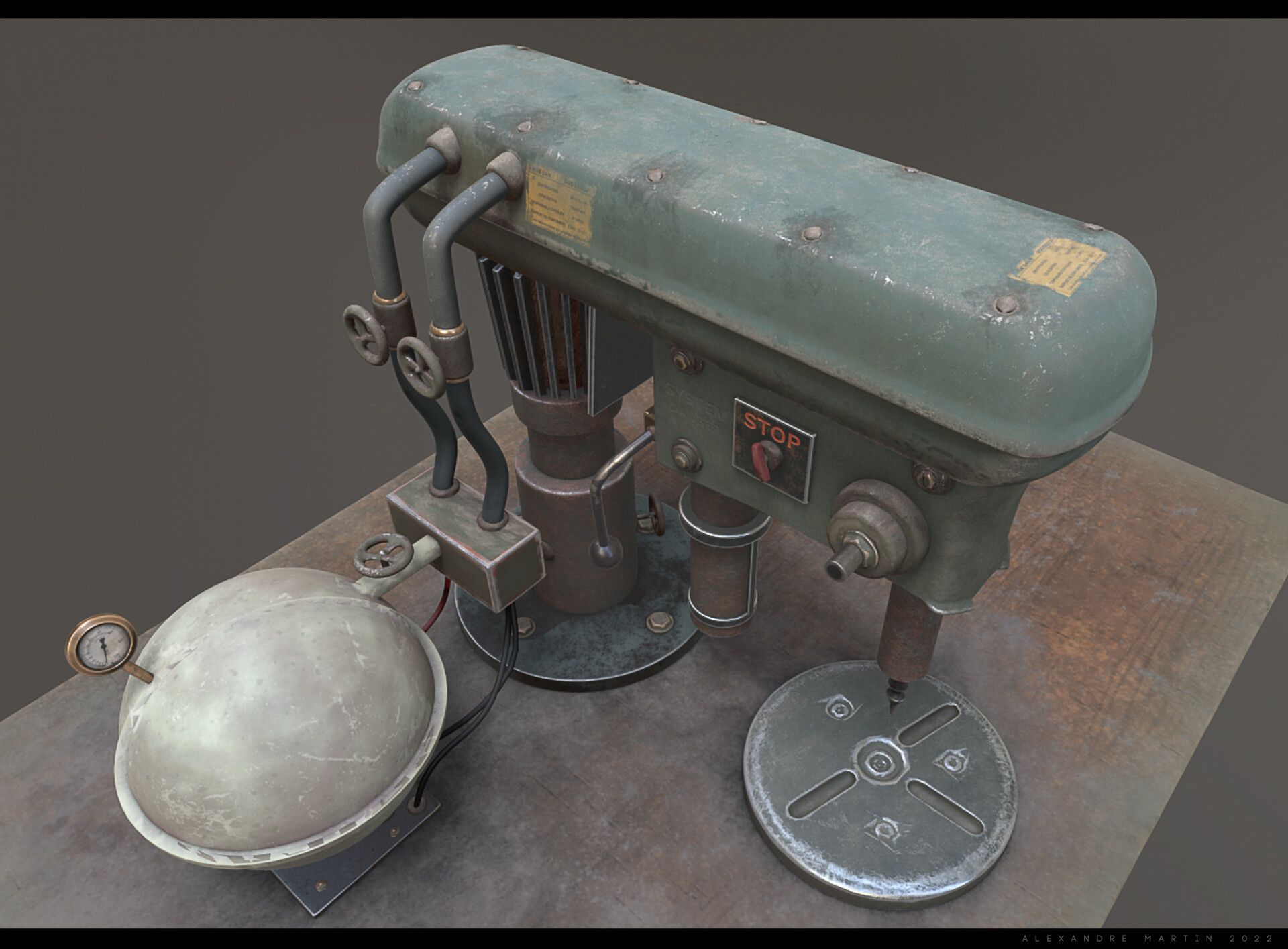 ArtStation - Machine tool ... /// :)