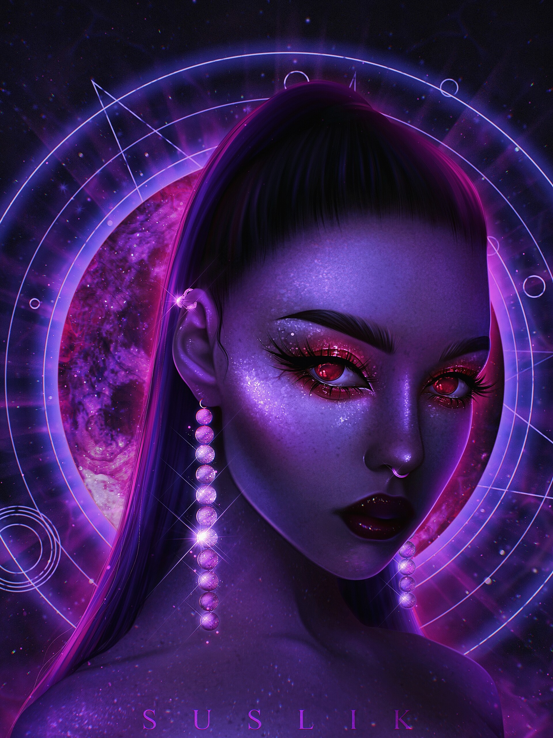 ArtStation - 💗Neon Demon💗
