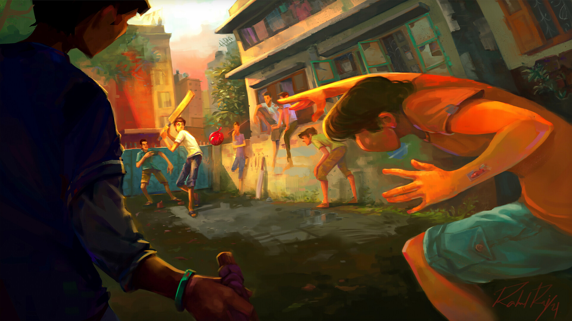 ArtStation - Street Cricket