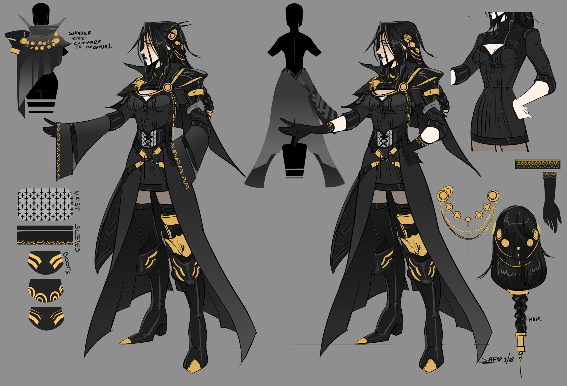 ArtStation - FFXV Gender swap character designs