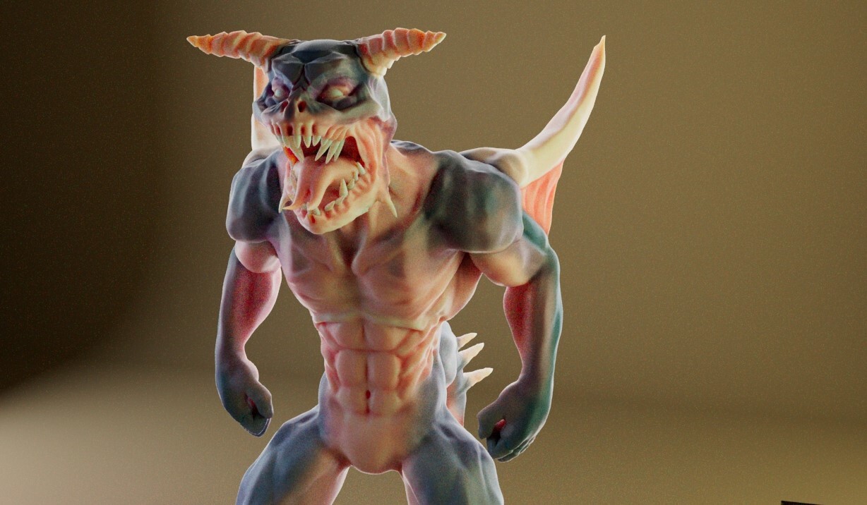 ArtStation - Demonic Creature