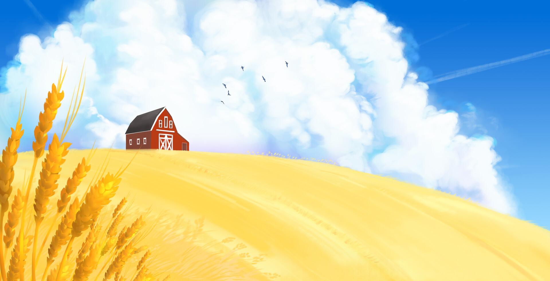 ArtStation - Red Barn