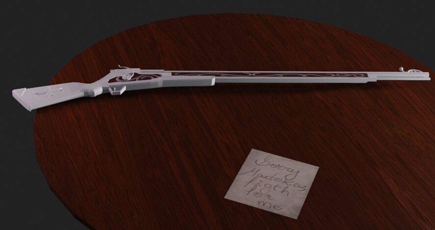 ArtStation - Mami Tomoe Rifle