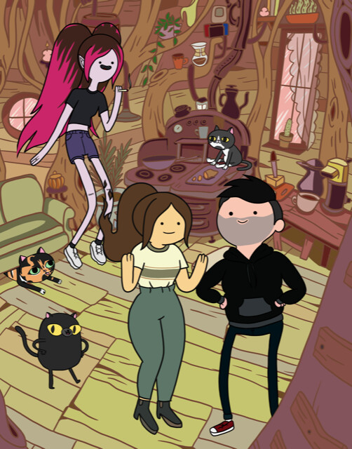 ArtStation - Homie Adventure Time
