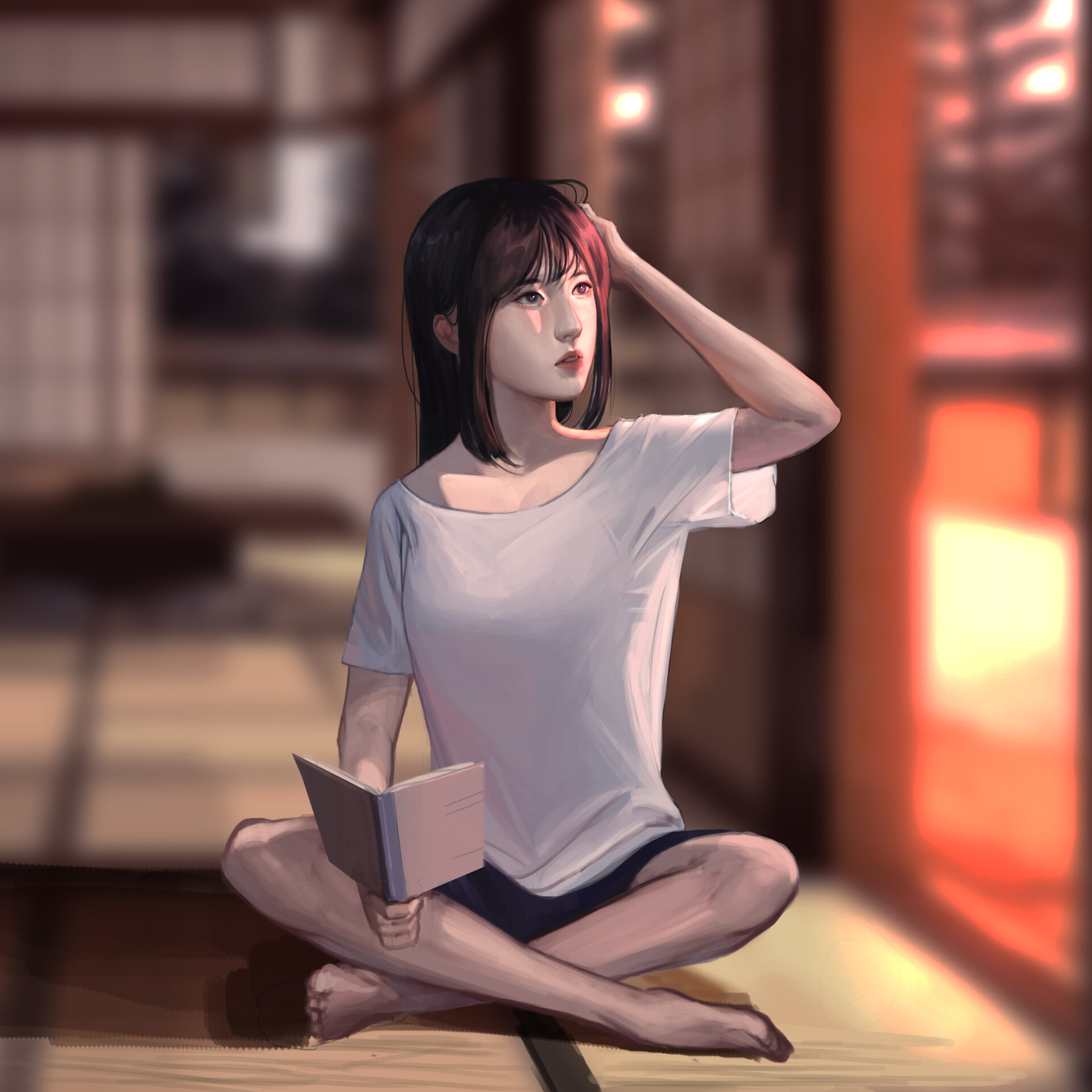 ArtStation - Taka Morning Sketch