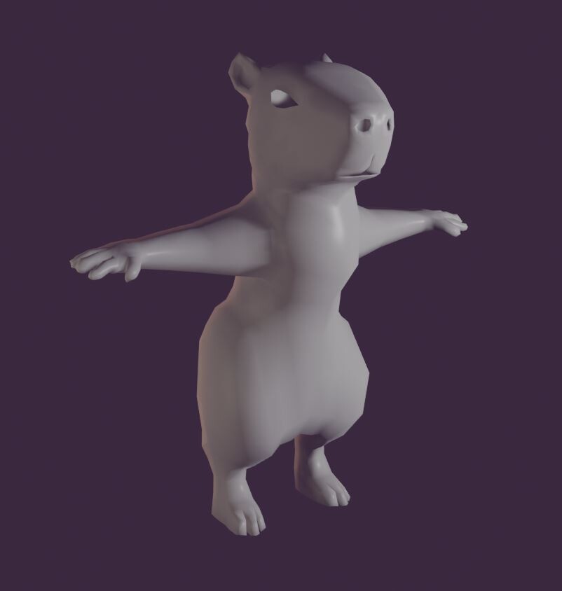 Carpincho — Capybara VRChat avatar by Camila Brugnoli — ProUser.Me