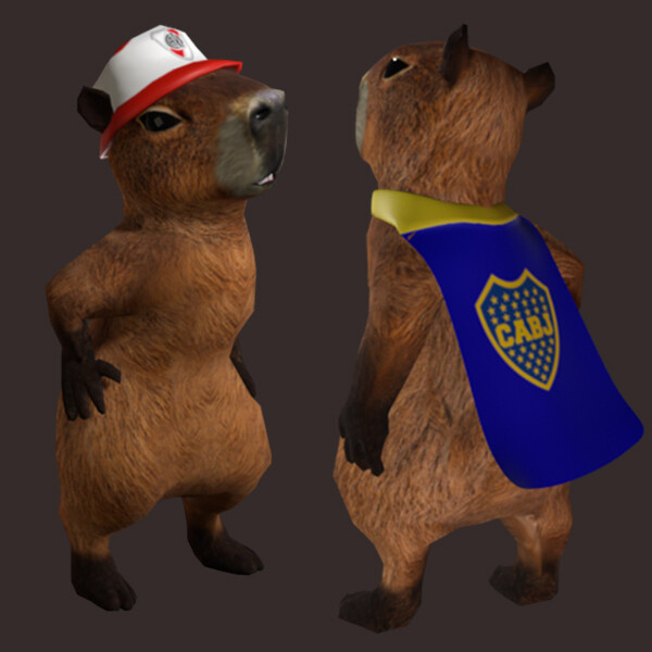 Camila Brugnoli - Carpincho - Capybara VRChat avatar