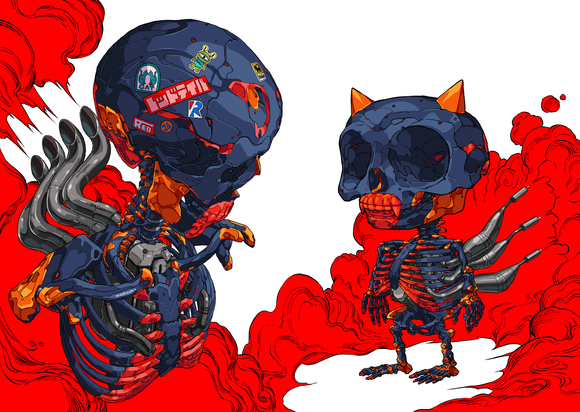 TERU - Enhanced skeleton + Moto engine