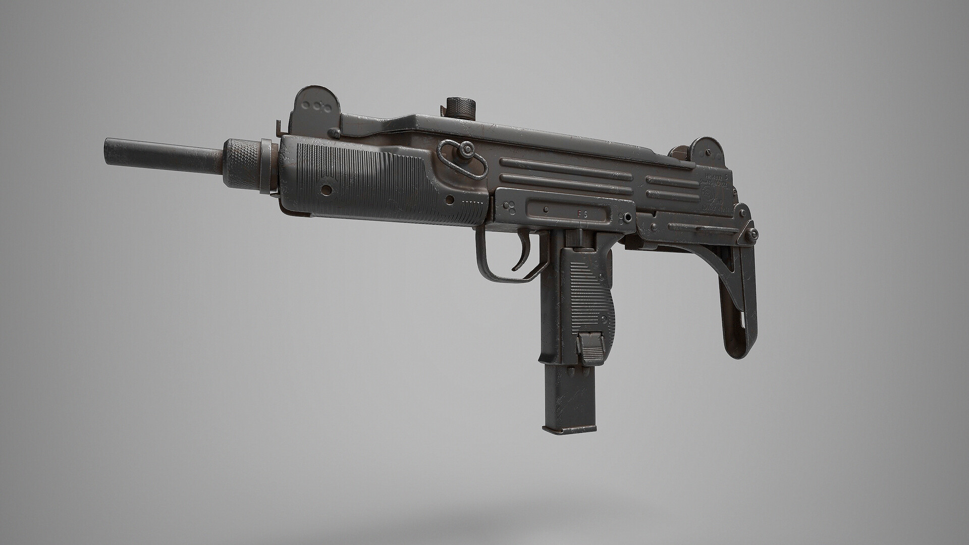 ArtStation - Uzi Submachine Gun
