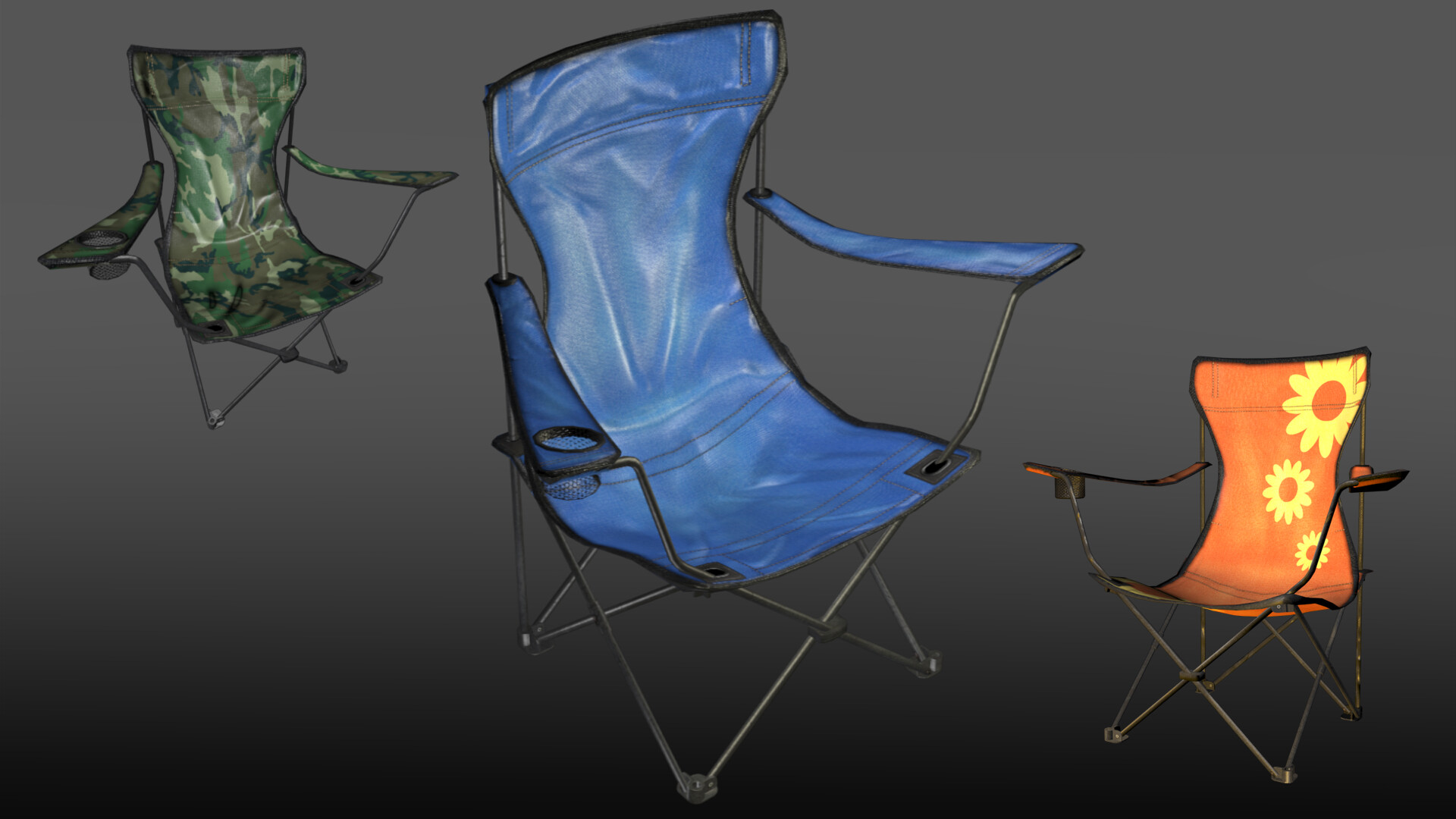 ArtStation - Camping Chairs