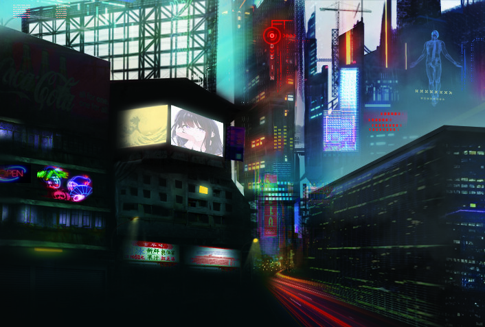 ArtStation - Neon CIty