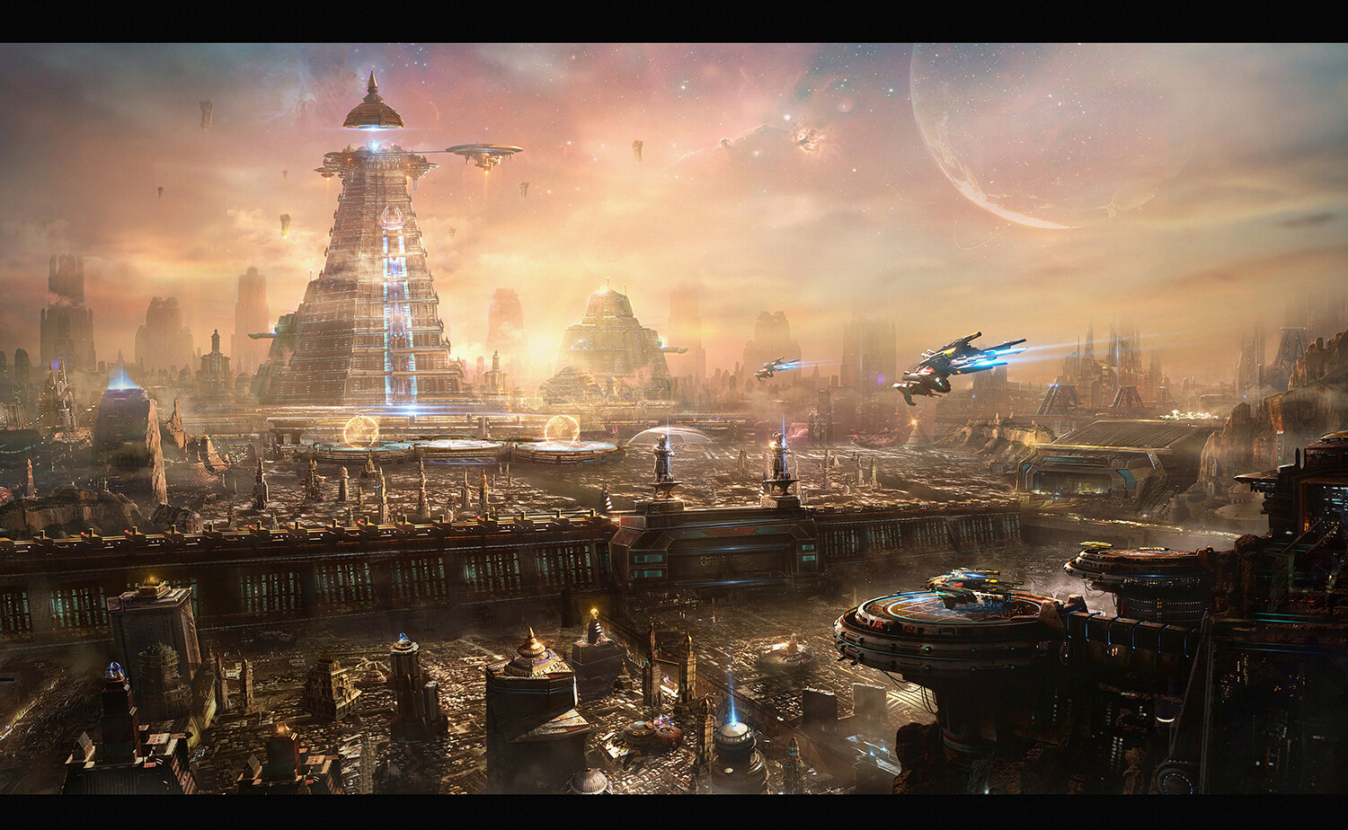 Sci Fi Environment Concept Art