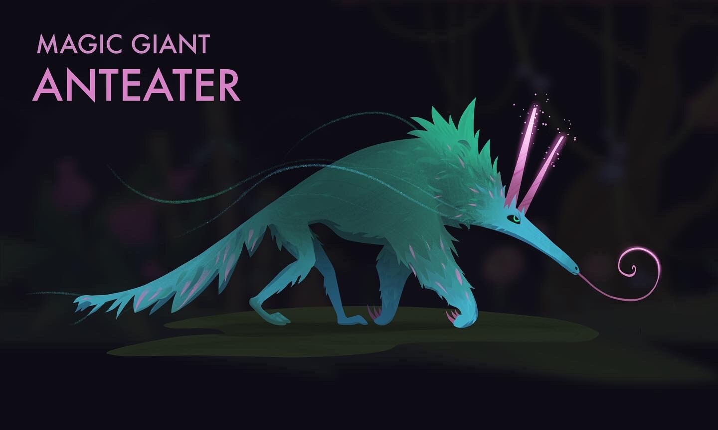 ArtStation - Magic Giant Anteater