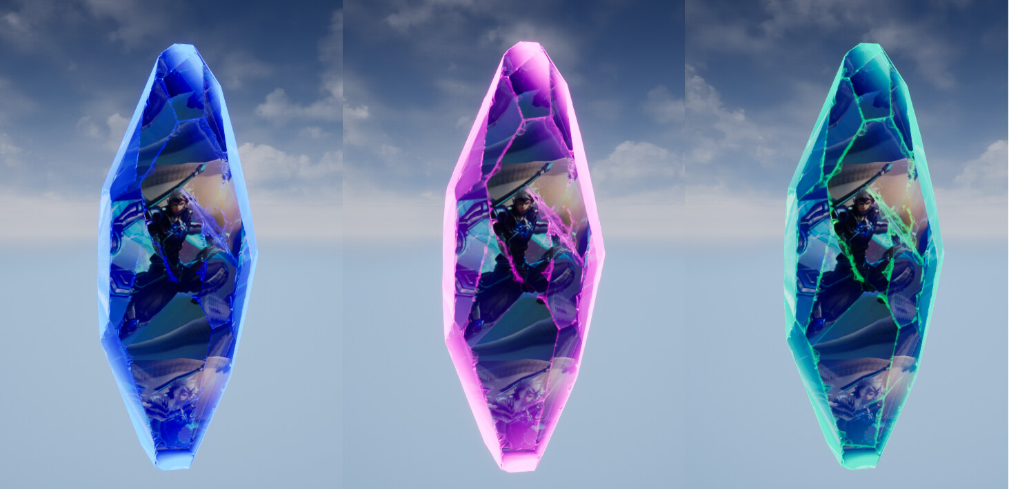 ArtStation - Unreal Crystal Shader
