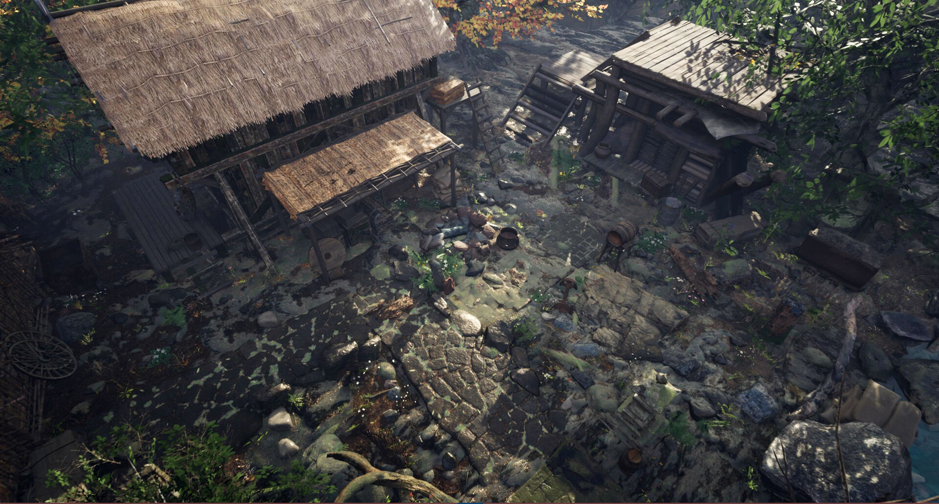 ArtStation - UE4(unreal engine） Chinese ancient style Game level scene ...