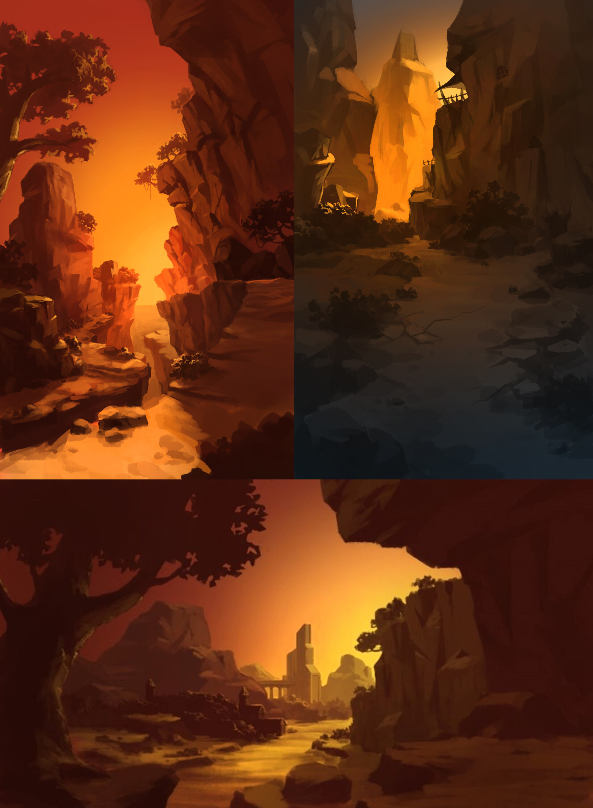 ArtStation - mood concept