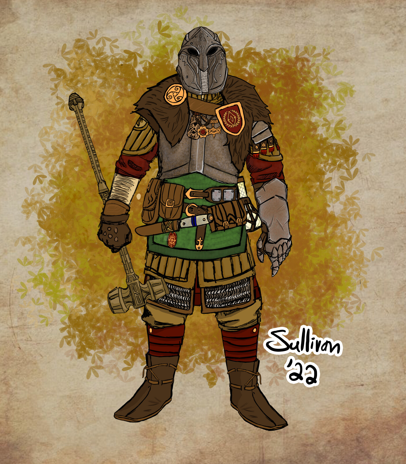 Nord Skyrim Concept Art