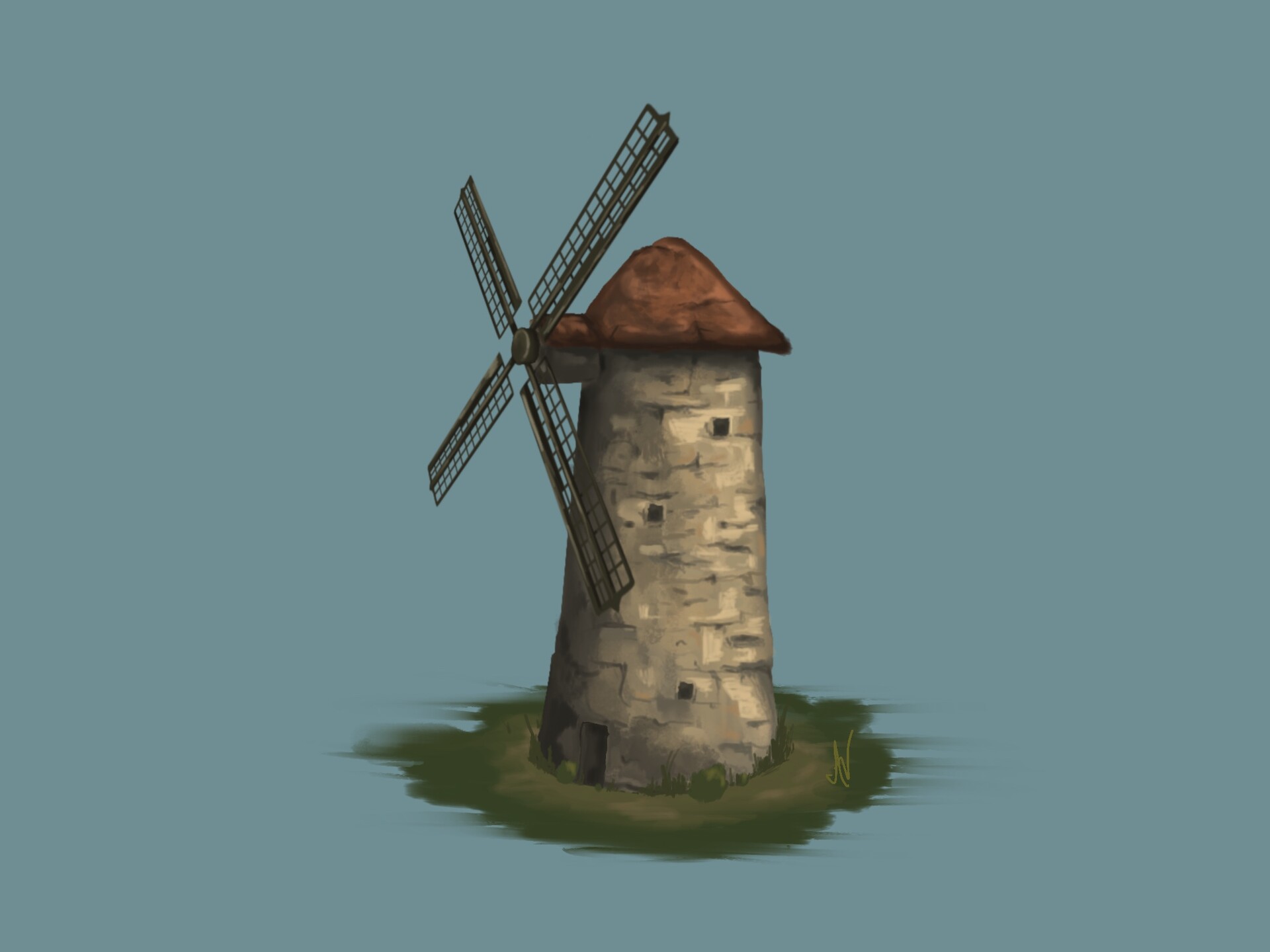 ArtStation - Windmill