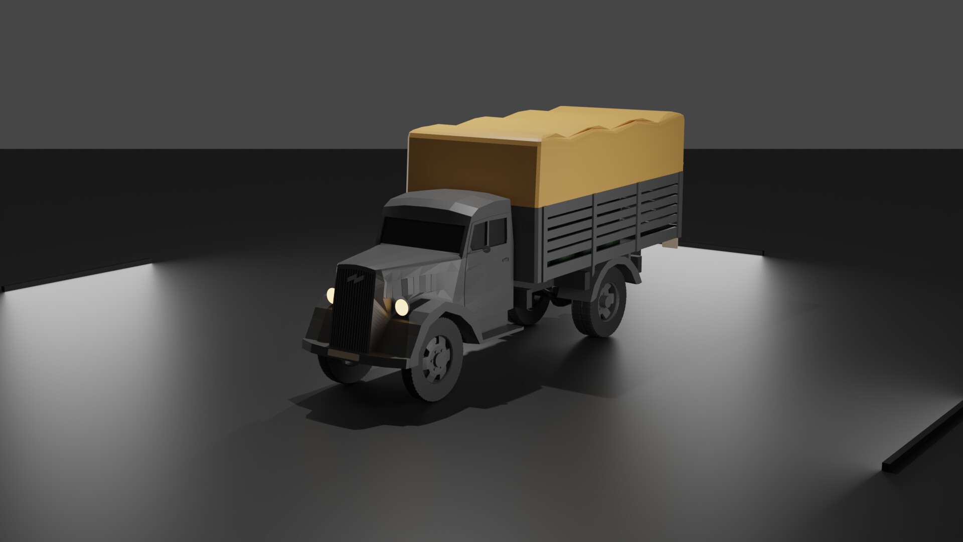 ArtStation - Opel Blitz