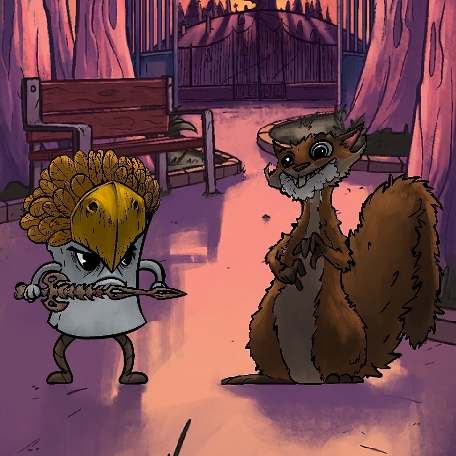 Gustavo Arteaga - Grumpy World - concept art