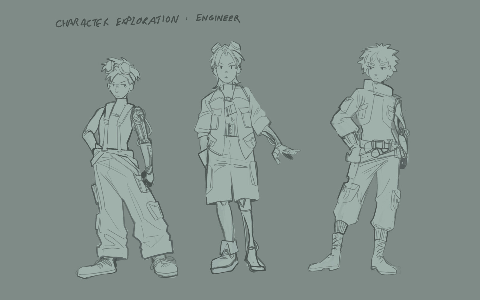 Alisa Semenova - Where is everybody - Cell (Character Design)