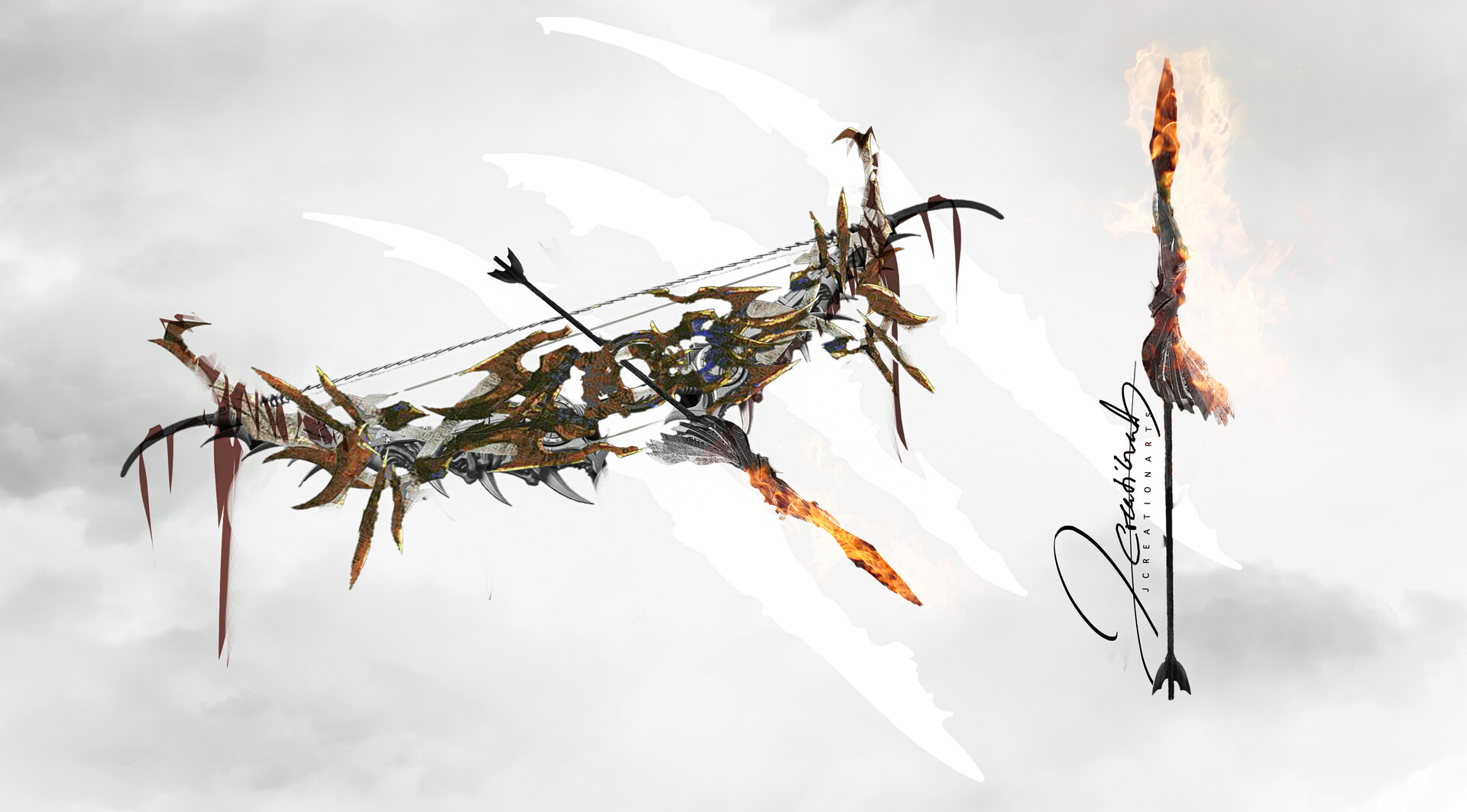 ArtStation - Weapon Studies #Bow