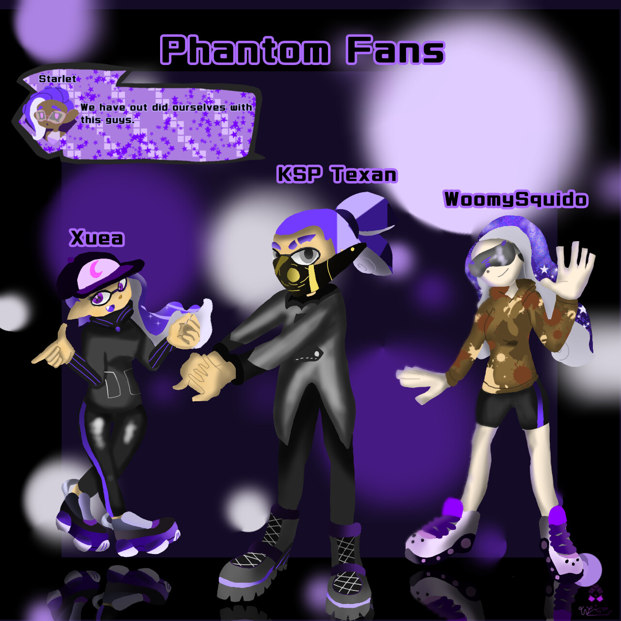 ArtStation - Splatoon 3 × Phantom Corporation: Phansion Style #1