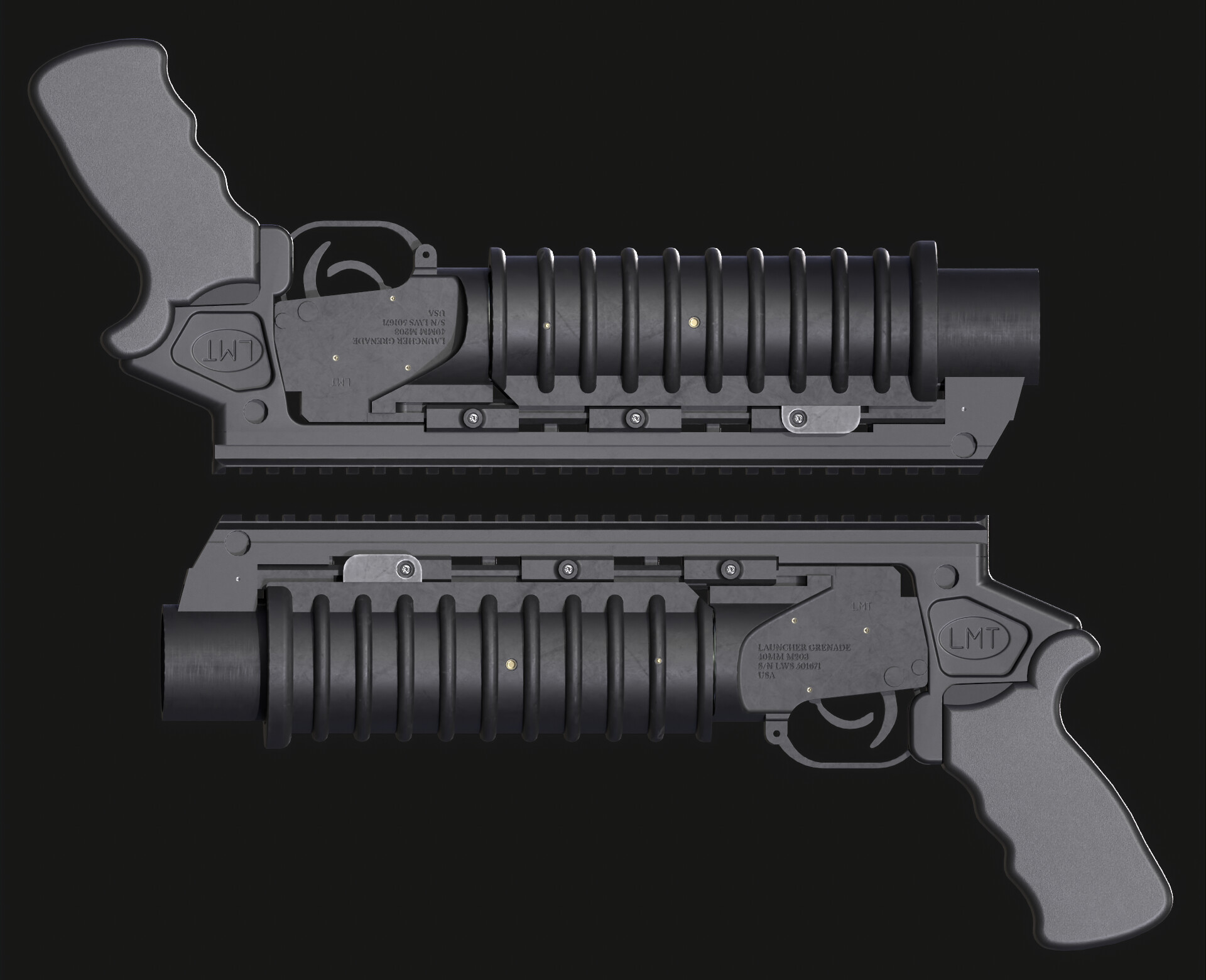 M203 Revolver Grenade Launcher