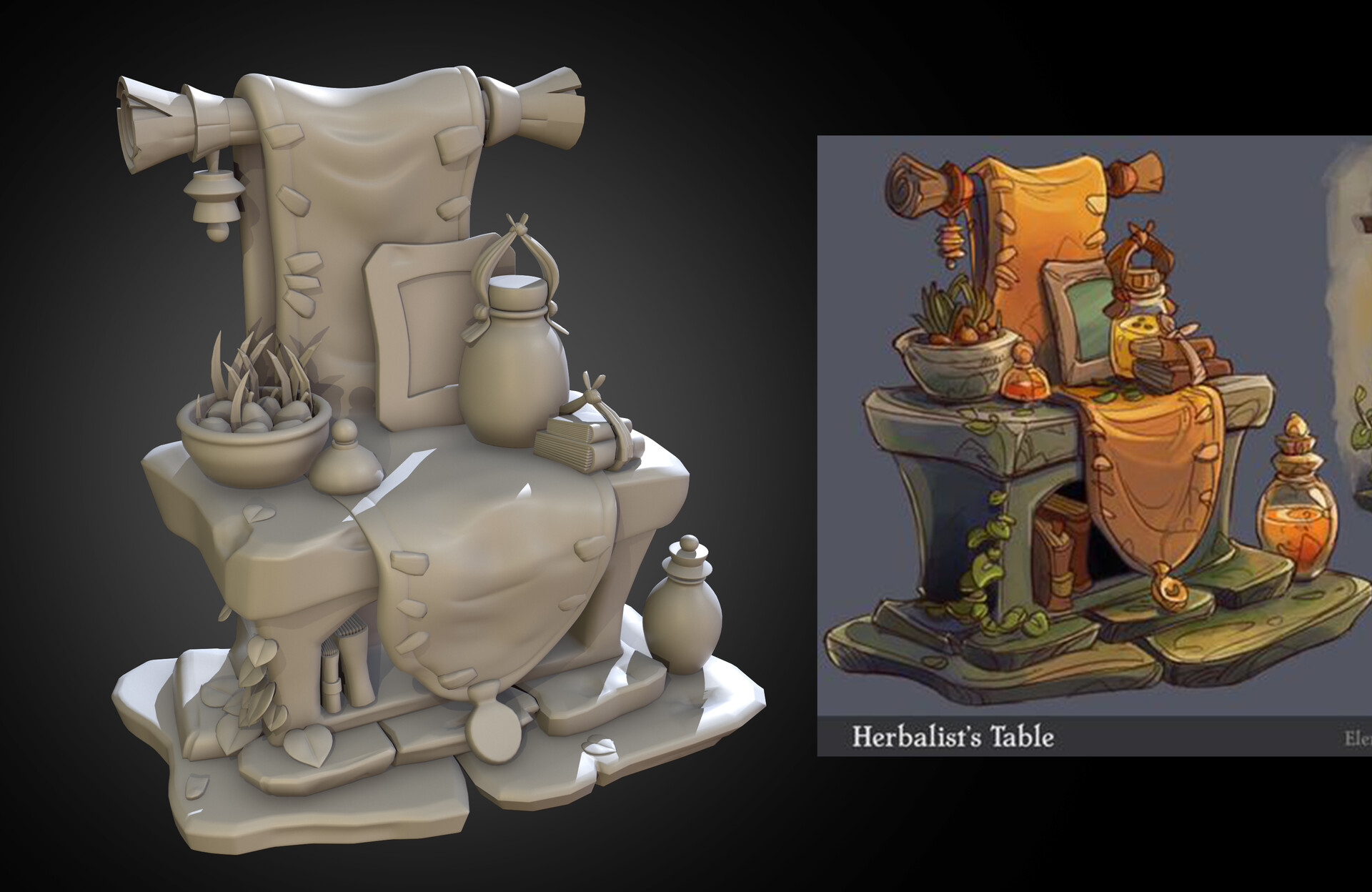 ArtStation - stylized props