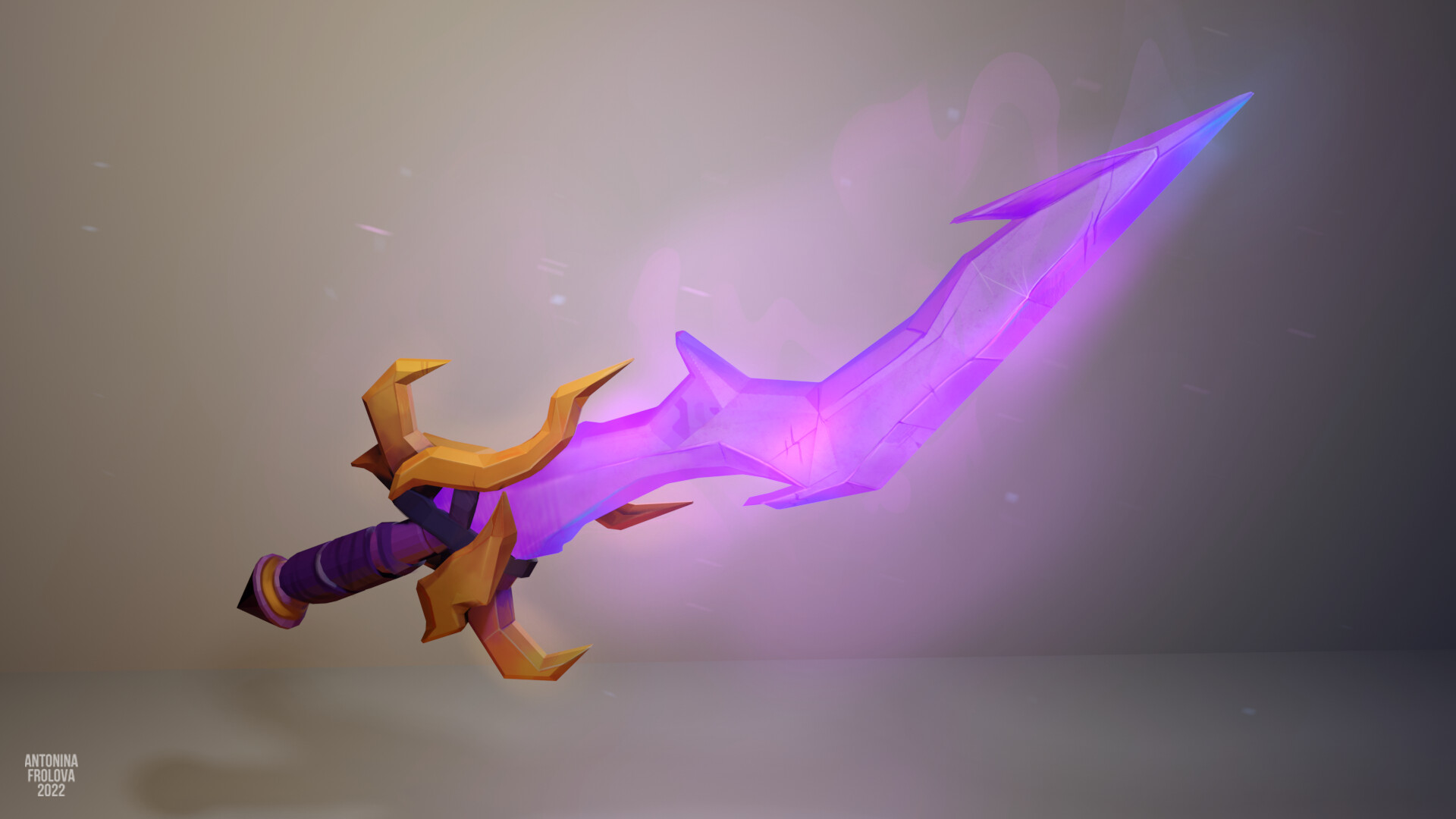 ArtStation - Crystal sword