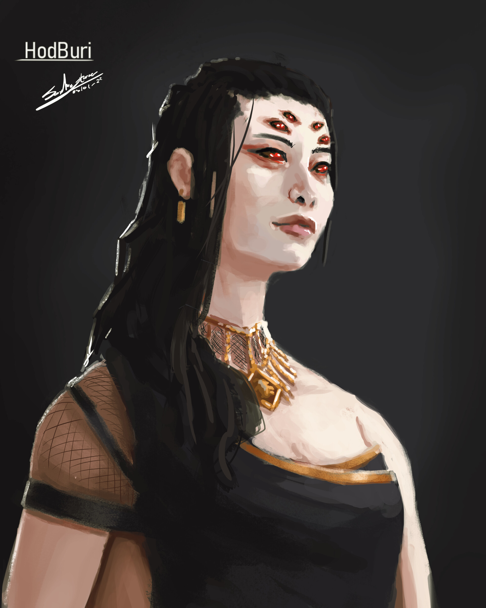 ArtStation - Lustria The Princess of the spiders